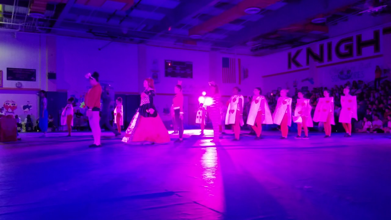 KHS Dance Force pep rally 2016-2017