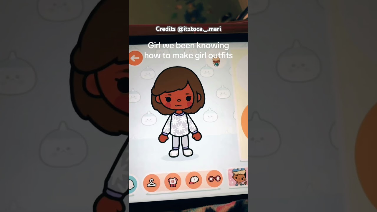 I’m so good at Toca Boca… are you sure? Make a boys outfit… ähmmm 😬