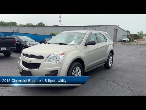 2015 Chevrolet Equinox LS Sport Utility Woodhaven Trenton Wyandotte Taylor Riverview Southgate.