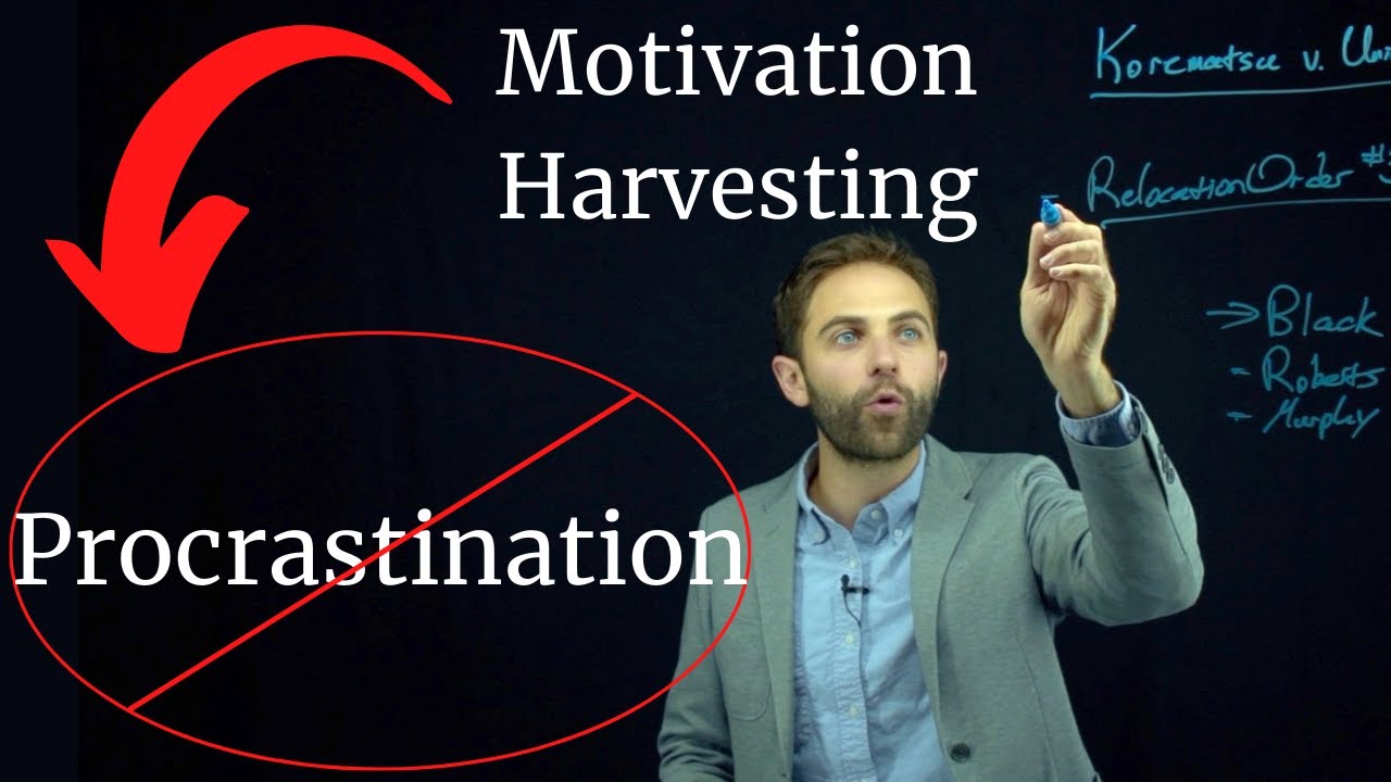 Lecture #7 - My Method for Defeating Procrastination