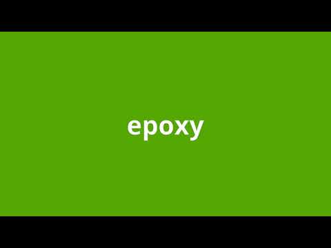 what is the meaning of epoxy