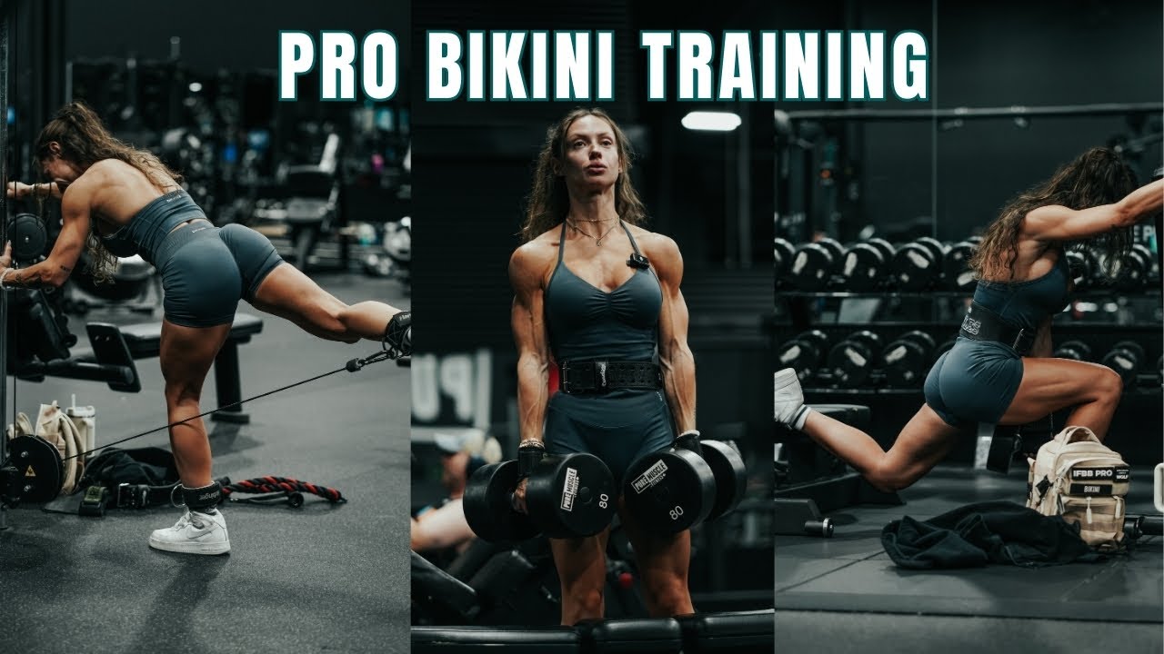 IFBB PRO Bikini LEG DAY – Secrets to Stage-Ready Legs
