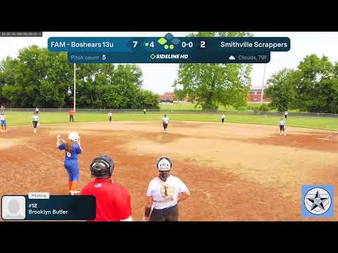 FAM - Boshears 13u @ Smithville Scrappers (2025.06.28)