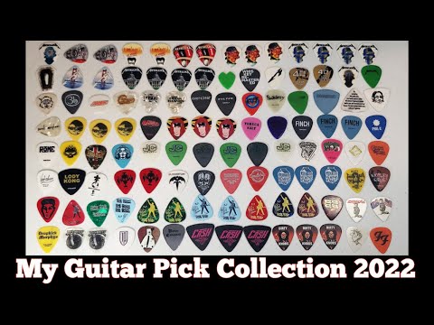 My Concert Guitar Pick Collection 2022 - Metallica Cheap Trick Steel Panther Foo Fighters Tom Petty