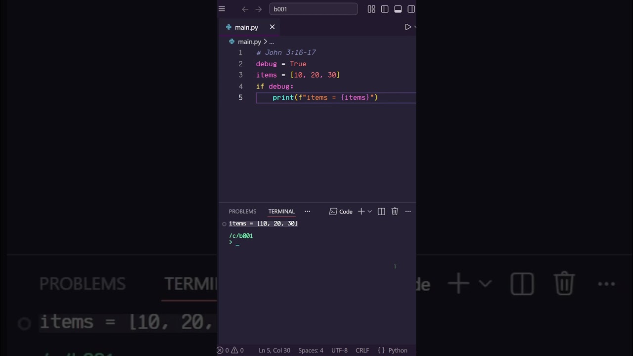 Use THIS Python F-String Feature!! #python #coding #programming