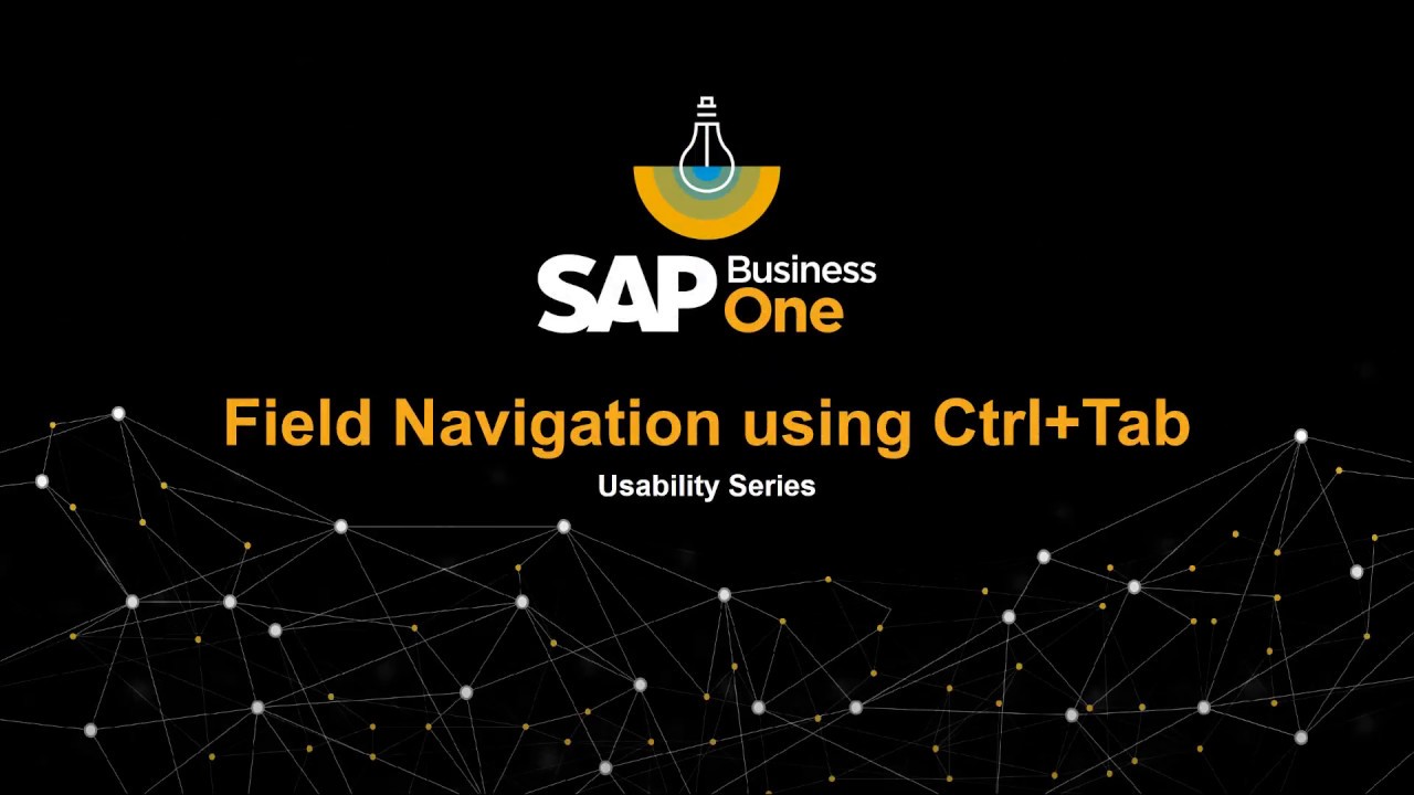 Field Navigation using Ctrl+Tab