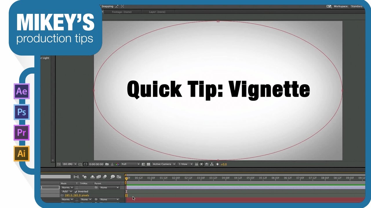 After Effects Quick Tip: Vignette