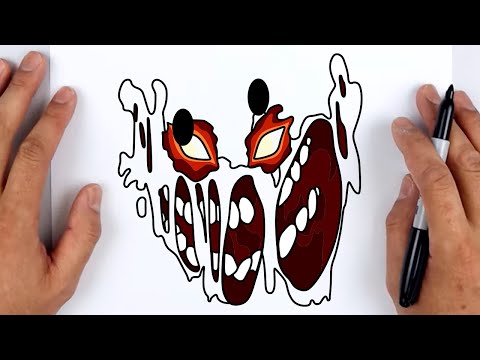 HOW TO DRAW A-60 | Roblox Doors Hotel+ Update - Easy Drawing