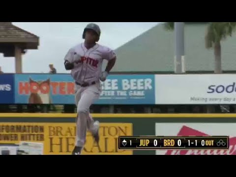 Jupiter's Seymour knocked a leadoff homer