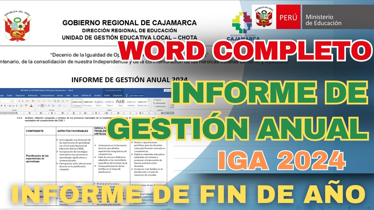 Annual Management Report 2024 | IGA 2024 | Download annual report in Word format | Year-end report