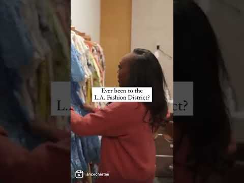 Where boutique owners buy clothes — The L.A. Fashion District #onlineboutique #onlinestore