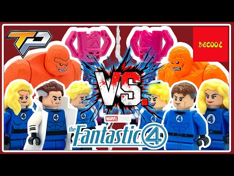 [Review] Fantastic Four (Lego game)set from TP1039 and the Decool set