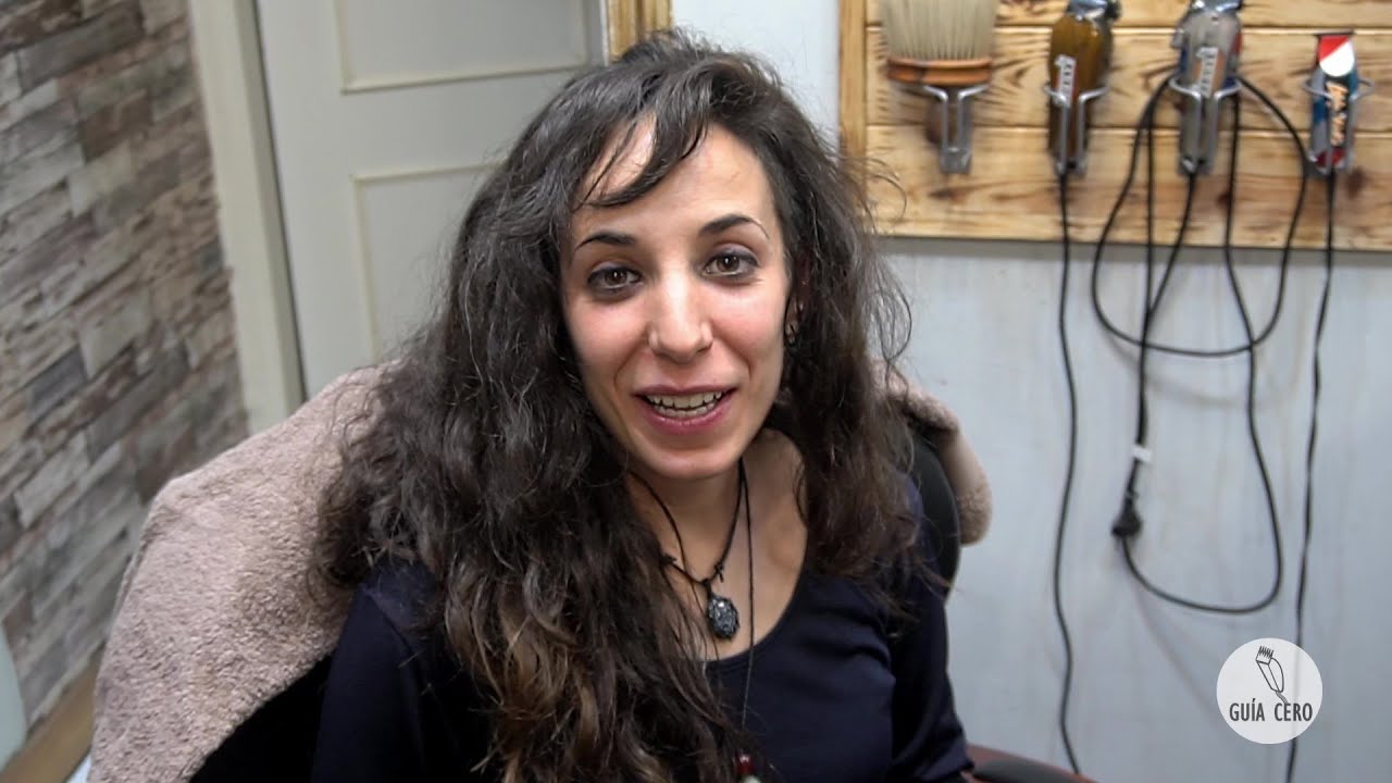 55 Alicia: long, buzzed, bald