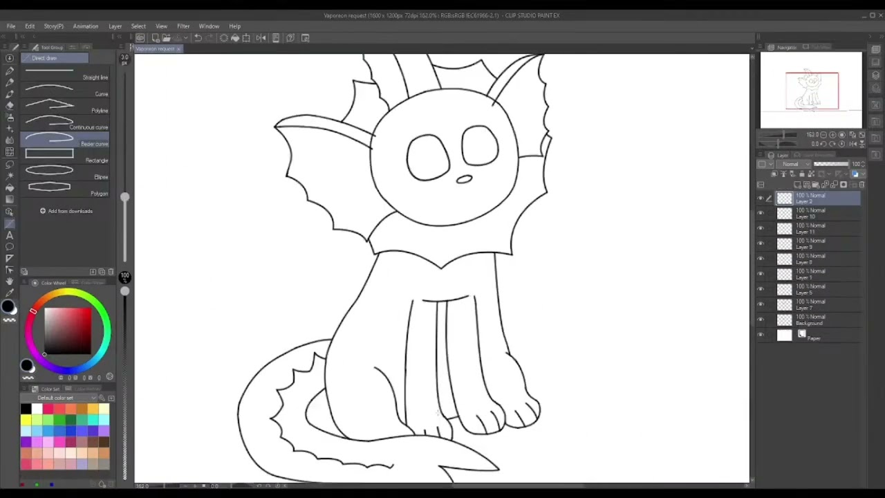 Vaporeon request | Speedpaint