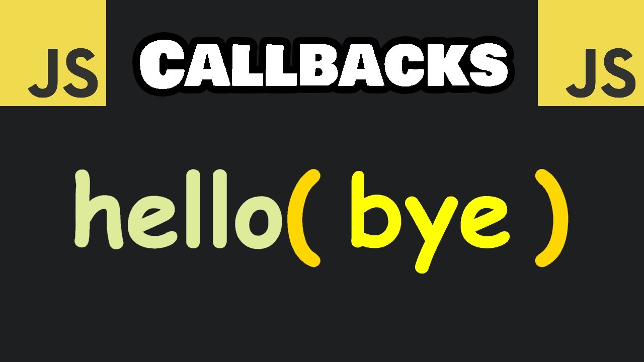Learn JavaScript CALLBACKS in 7 minutes! 🤙