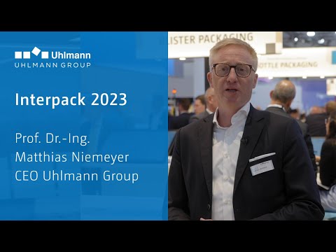 Interpack 2023 - Prof. Dr.-Ing. Matthias Niemeyer, CEO of the Uhlmann Group