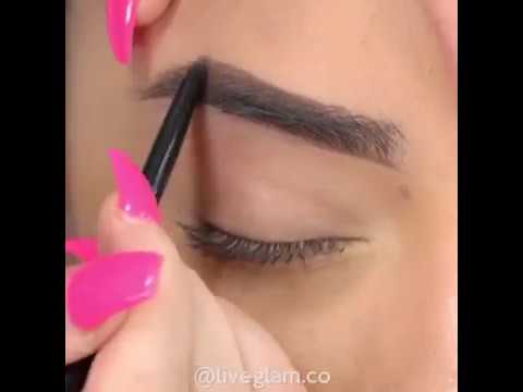 How to fill & get the perfect brow shape | @BROWSBYNIKKI