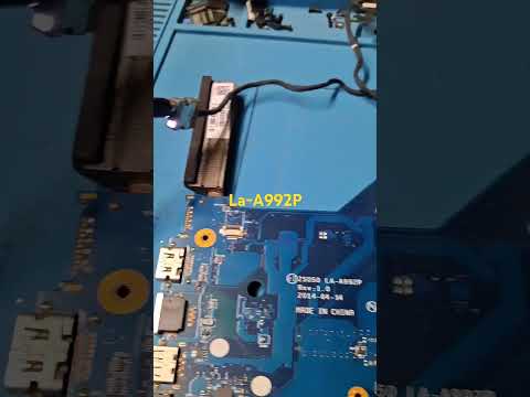 la-A992p 15-r ××× motherboard #bioschip #repair