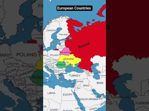 Europe Map #europeancountries #worldmap #mapping #geography #history #conflict #maps #globalmaps