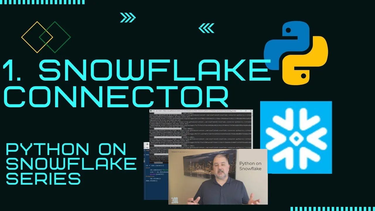 Python on Snowflake - Getting started with the Snowflake Connector for Python