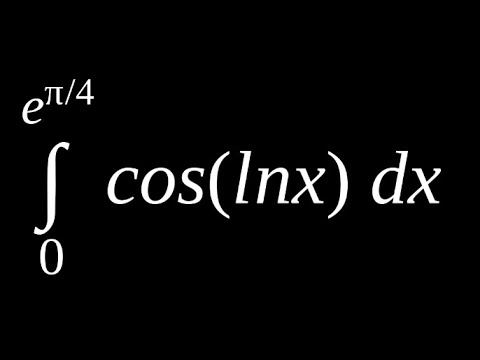 One of my favorite integrals!