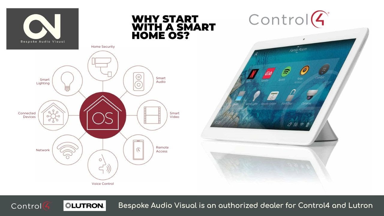 Control4 Smart Home OS3 Bespoke Audio Visual