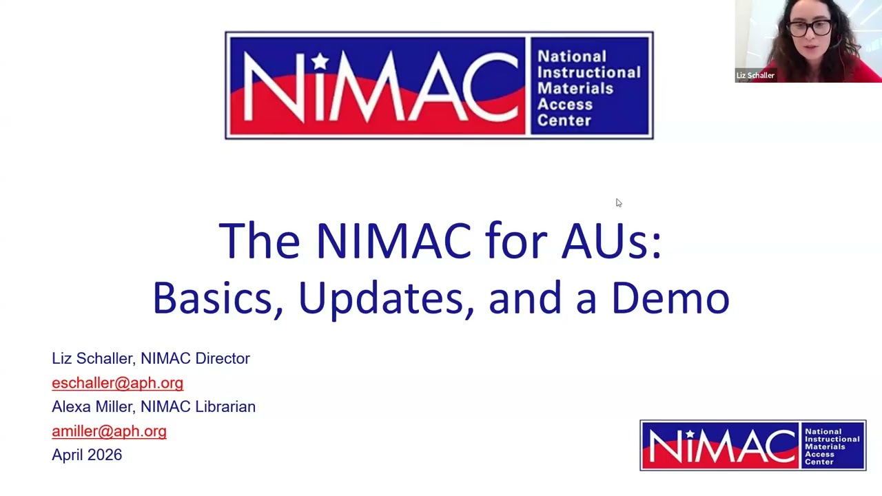 2026 NIMAC Authorized User Training