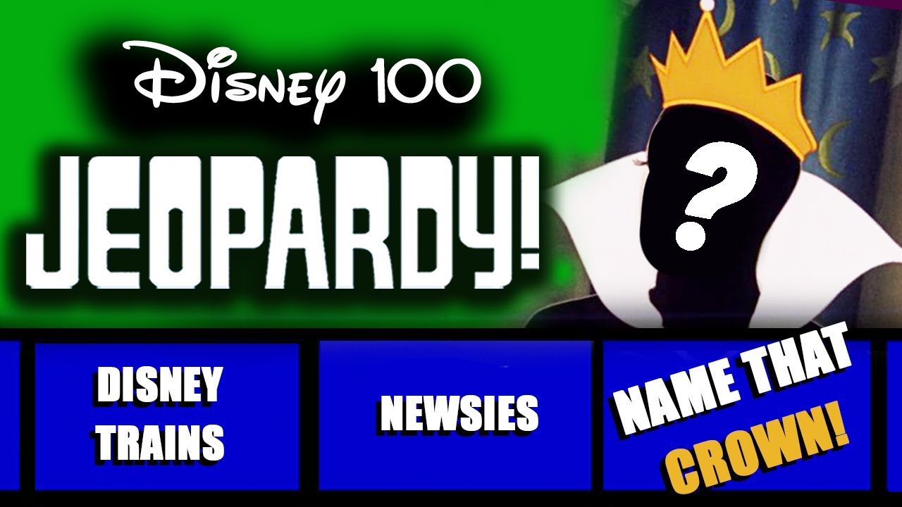 MyDisneyFix | Disney Jeopardy Trivia • Test Your Knowledge • 2/18/24 ...