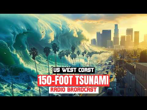 You Are Listening To The Radio as a 150-Foot Tsunami Destroys The US West Coast