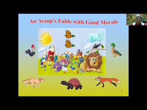 An Aesop's Fable with Good Moral Lessons