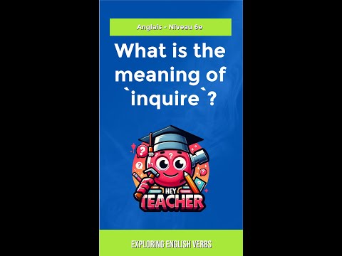 Exploring English Verbs
