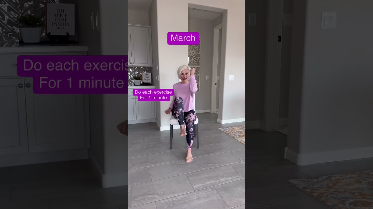 Chair Exercise For Full Body Workout