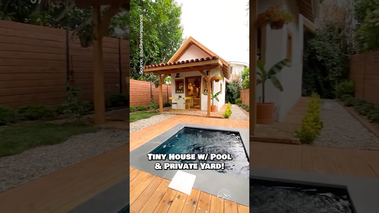 Tiny House w/ Pool & Yard! 🏡