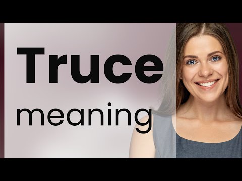 Understanding the Word "Truce"