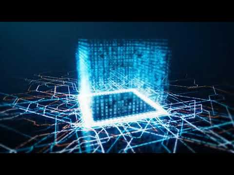 Technology Background Video Loop For Website
