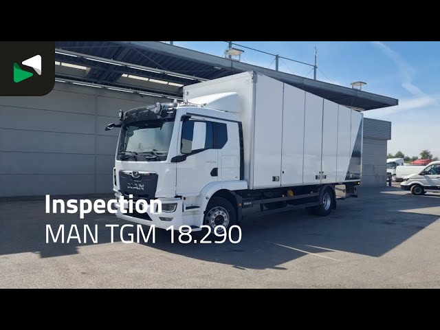MAN TGM 18.290 4X2 Ulefoss Skap Box body truck - BAS World