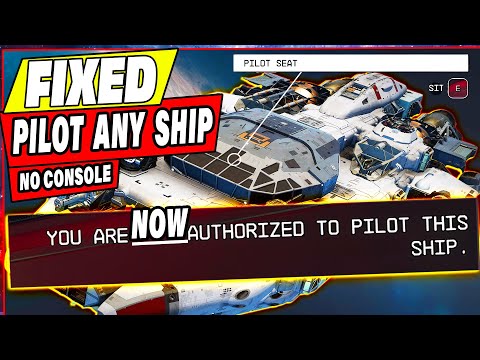 Starfield - Fixed! - Now You Can Pilot The "Your Not Authorized" Ships