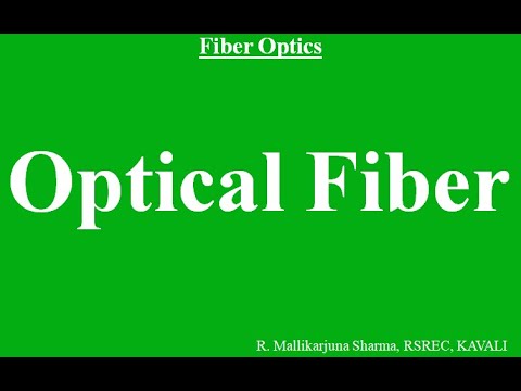 Fiber Optics | Definition, working