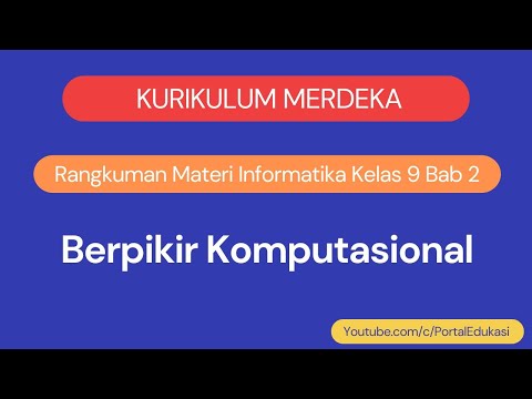 Kurikulum Merdeka Rangkuman Informatika Kelas 9 Bab 2
