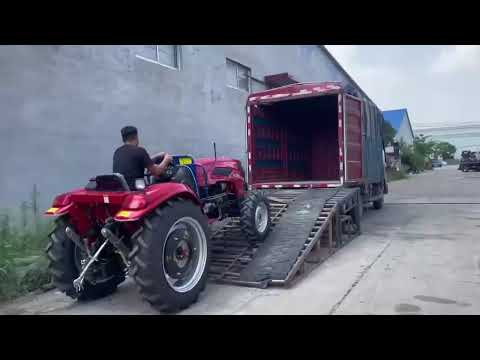 4wd 50hp #farming Tractor Typically a 3–4 cylinder diesel engine
