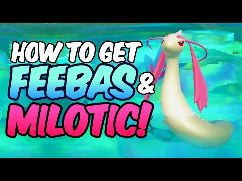 How to find Feebas & Milotic in Pokemon Scarlet Violet DLC