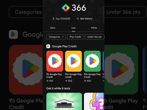How to convert google play points to play credit #google #play #credit #googleplay