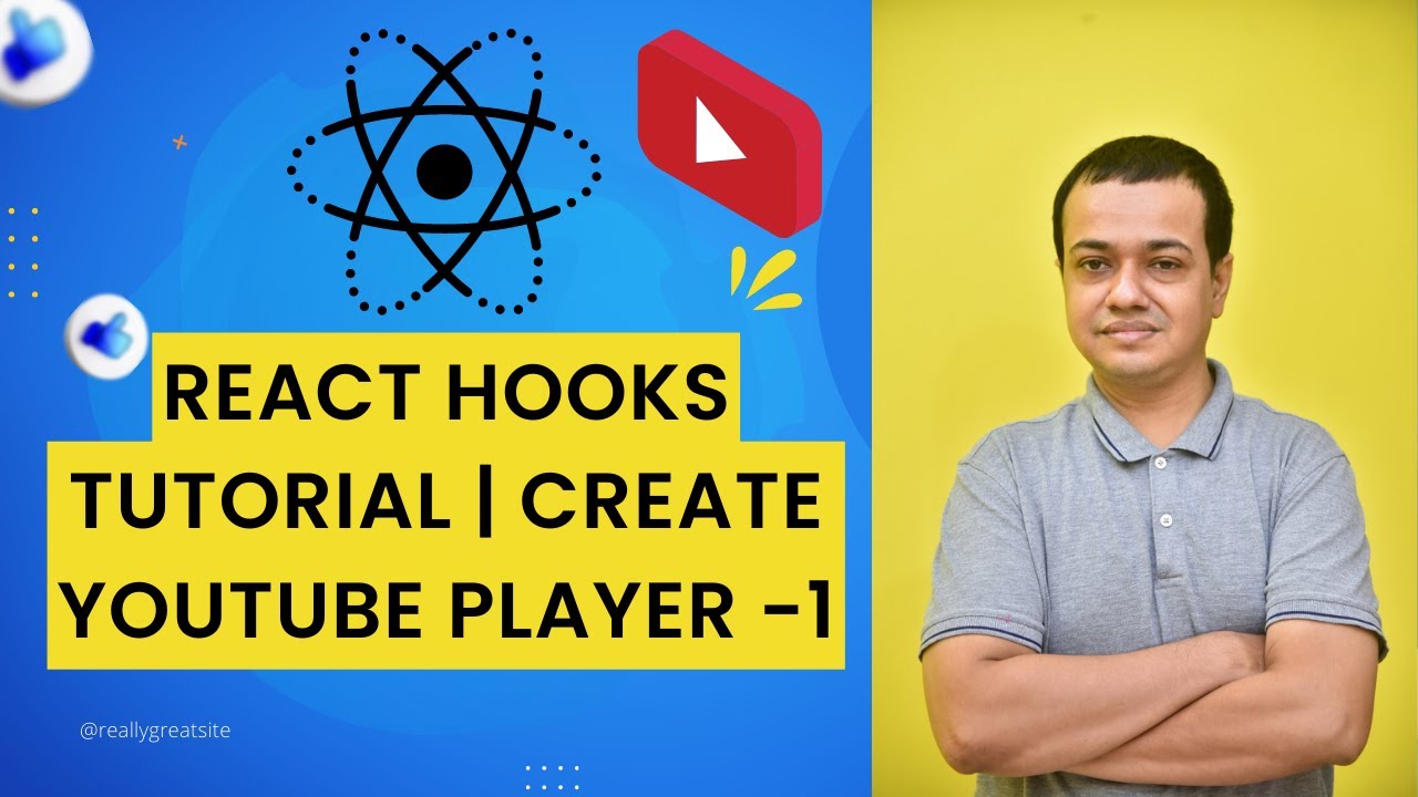 React Hooks Tutorial | Create Youtube Player -1