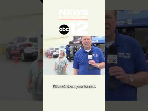 Live T.V segment got weird quick #youtubeshorts #shortvideo #newschannel12 #news #swansboro