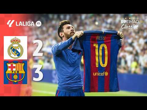 Real Madrid 2 x 3 Barcelona ● La Liga 16/17 Extended Goals & Highlights HD