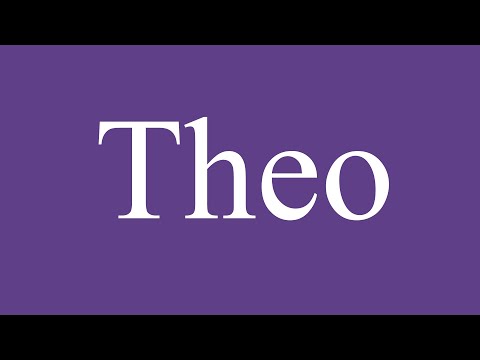 How To Pronounce ''Theo'' Correctly in Spanish