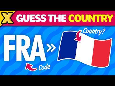 Guess the Country by its 3 Letter Code 🔤🌍