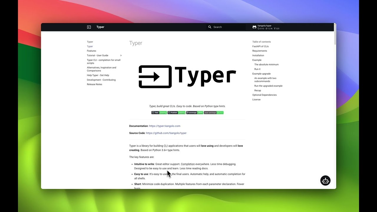 Setting Up Typer for CLI Development