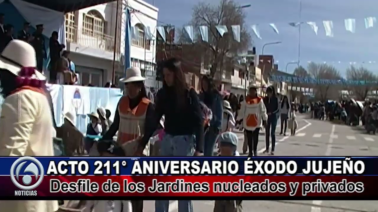 Imponente Marco En El Desfile A 212 AÑos Del Éxodo JujeÑo Canal 6 La