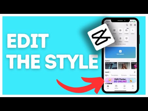How to edit the style of the video on CapCut?